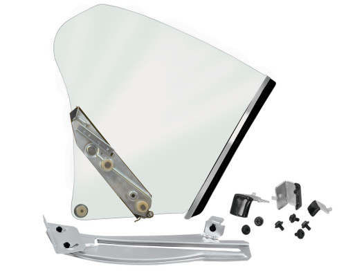 Pontiac GTO Quarter Window Assembly LH 1968-69 - Chattin Chassis ...