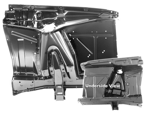 Chevy Nova Shock Tower/Apron Assembly LH 1966-67 - Chattin Chassis ...