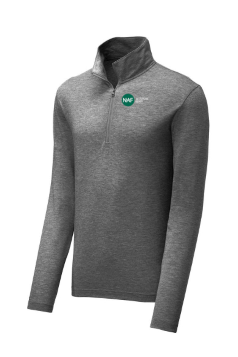 Tri-Blend Wicking Pullover (Gray) - NAF Store