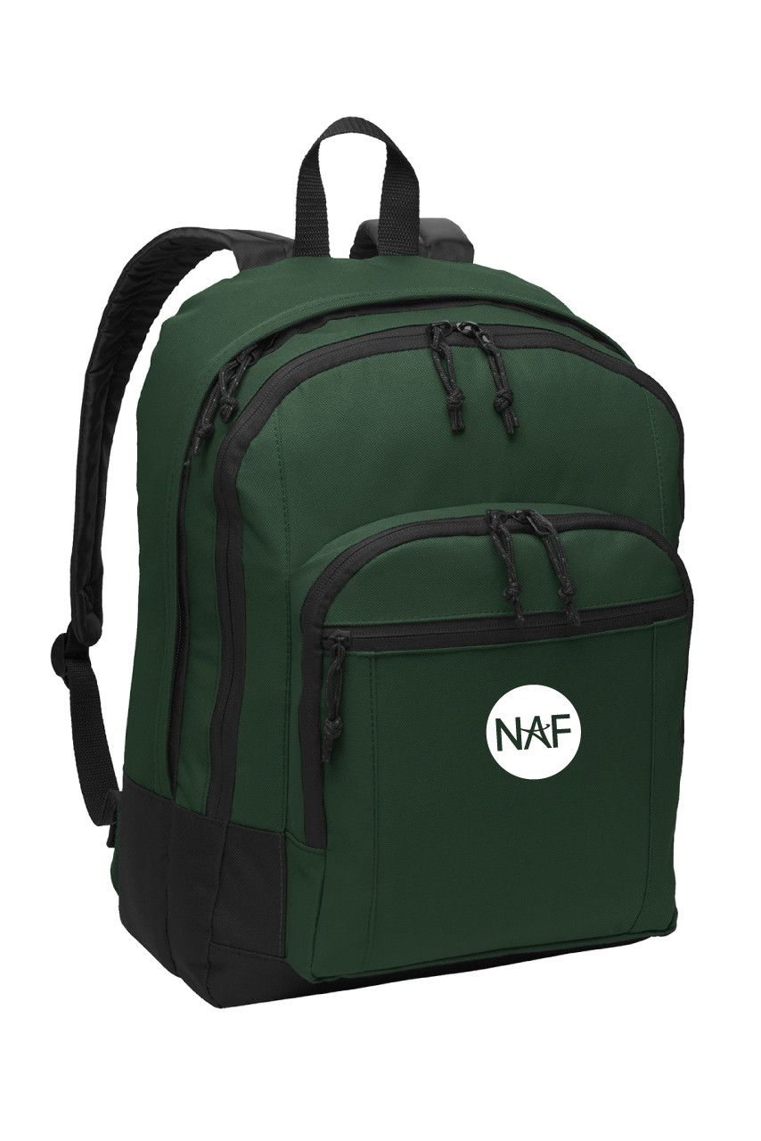 Forest Green Basic Backpack - NAF Store