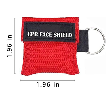 CPR Face Shield Key Ring - TrauMed Custom First Aid & Survival Kits
