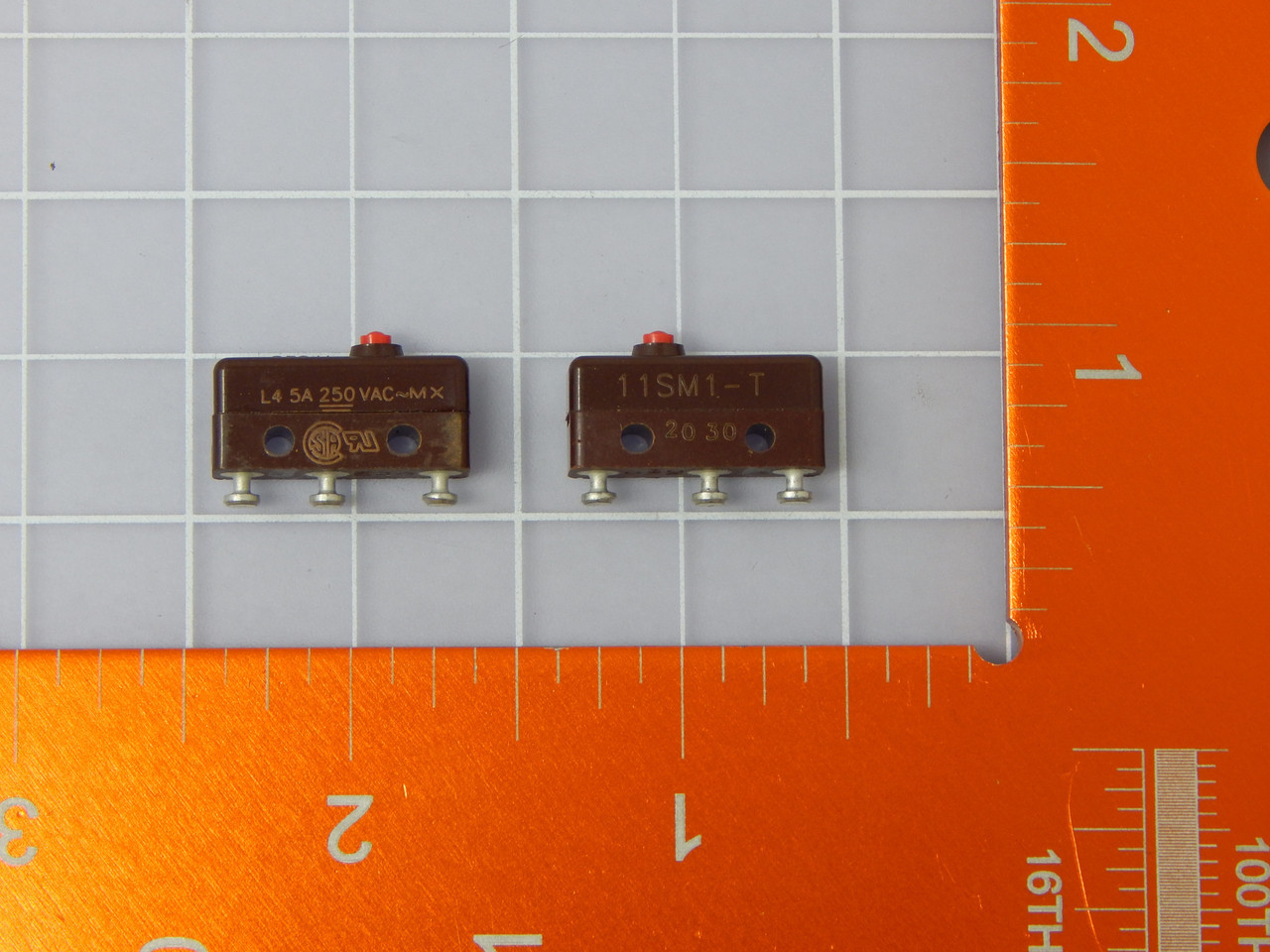 HONEYWELL 11SM1-T X91351 Basic / Snap Action Switches 5A PIN PLNGR WIRE ...