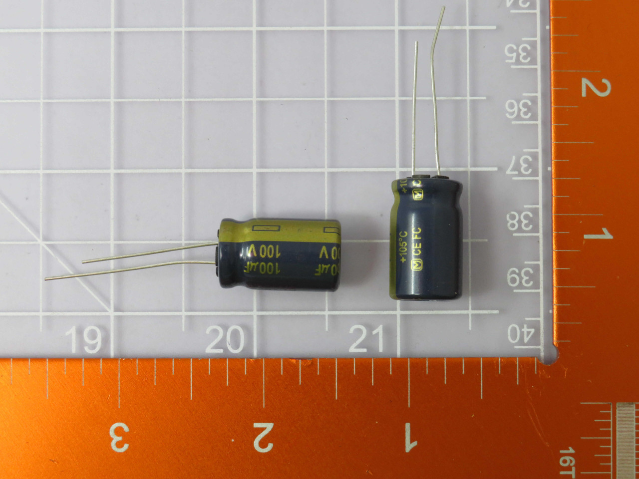 PANASONIC EEU-FC2A101 X95280 Aluminum Electrolytic Capacitors - Radial ...
