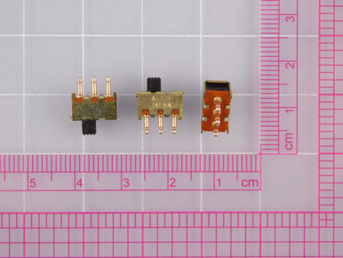 DPDT MINI SLIDE SWITCH 3PIN ALCCO USA stock and ready to ship fast