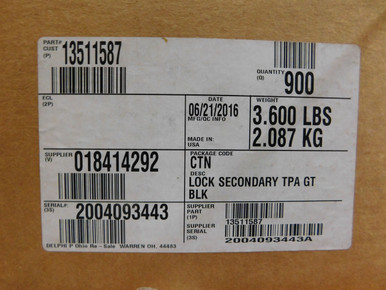 Lot of 714 DELPHI 13511587 Y032 - OCO Components