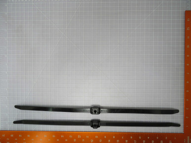 HELLERMANNTYTON DCT90HIRK2 X94803 DUAL CLAMP TIE BLK 150LBS 1.086 ...