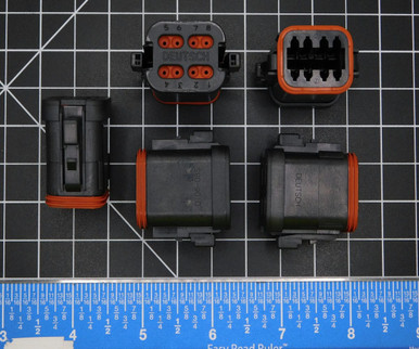 DEUTSCH DT06-08SA-E005 Automotive Connectors DT PLUG 8 WAY A KEY ...