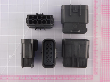 APTIV 15326661 GT 280 Series, 10-Way Sealed Male Connector X120015 ...