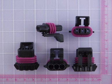 Lot of 370 APTIV 12110293 Metri-Pack 150 series sealed female terminal ...