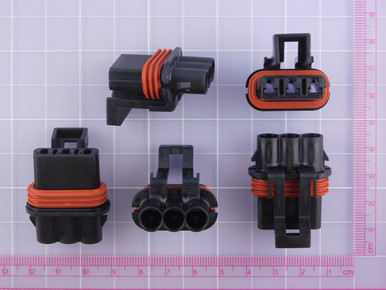 APTIV 12034147 Metri-Pack 280 Series Black 3 Way Sealed Female ...