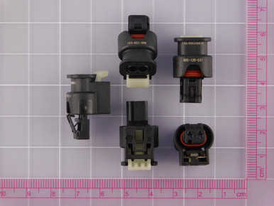 HIRSCHMANN 805-120-531 2way 1.2 SealStar Female SLD Connector, BLK ...