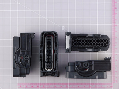 YURA 22027-BK 24 Way F Housing Assy - Black X124000 - OCO Components