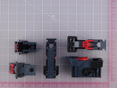 Lot of 256 TE CONNECTIVITY 2-2236674-1 COVER, WITH LEVER, MQS, 32 POS ...