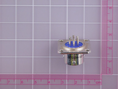 Lot of 7 DETORONICS DT02H-10-6PN Conn Circular PIN 6 POS Solder Cup ST ...