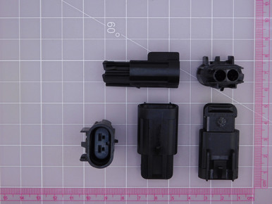 Lot of 51 APTIV 15326678 GT 280 Series, 2-Way Male Connector, Sealed ...