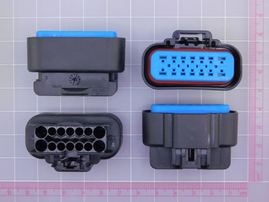 Lot of 32 APTIV 15336037 14 Way F GT 150 280 Sealed Connector Black ...