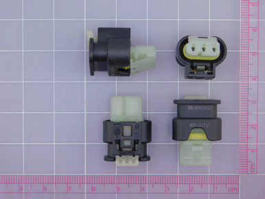 Lot of 66 HIRSCHMANN 805-121-522 3 way 1.2 SealStar FB Blck Connector ...