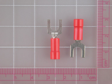 Lot of 740 PANDUIT PV18-6F-MY Red 6 Stud Spade Terminal Connector Crimp ...