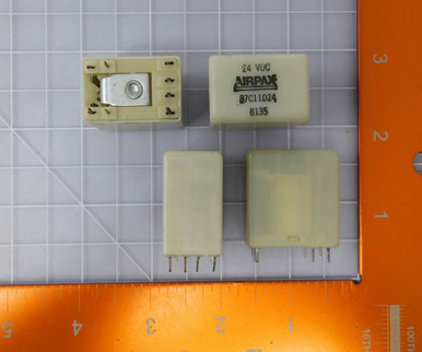 Lot of 19 Airpax 37C11D24 WHITE RELAY 24 VDC Airpax X113486 - OCO ...