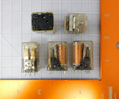 Lot of 6 Zettler AZ428-56-40LP ELECTROMECHANICAL RELAY DPDT 5A 48VDC 2 ...