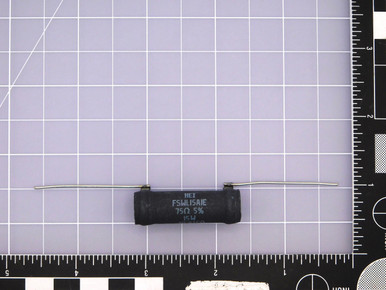 VISHAY FSWL15A1E 75OHM 5% 15W DALE RESISTOR 75 OHM 15W 5% WIREWOUND ...