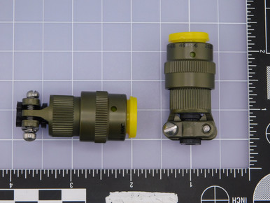 MILITARY MS3116F10-6S Conn Circular SKT 6 POS Solder ST Cable Mount 6 ...