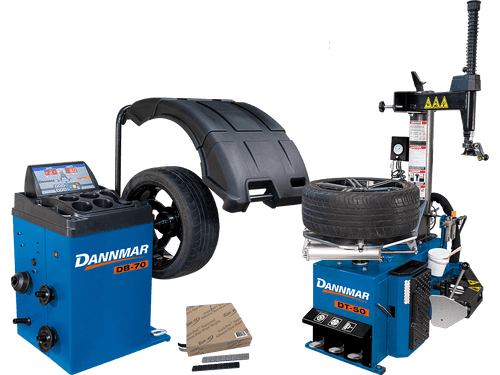 Wheel Balancer and Tire Changer Combos