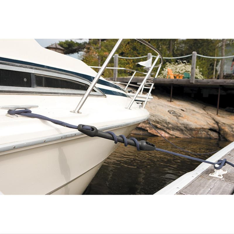 Mooring Snubber Single Tether with Rope - 316 Stainless Steel | Boat ...