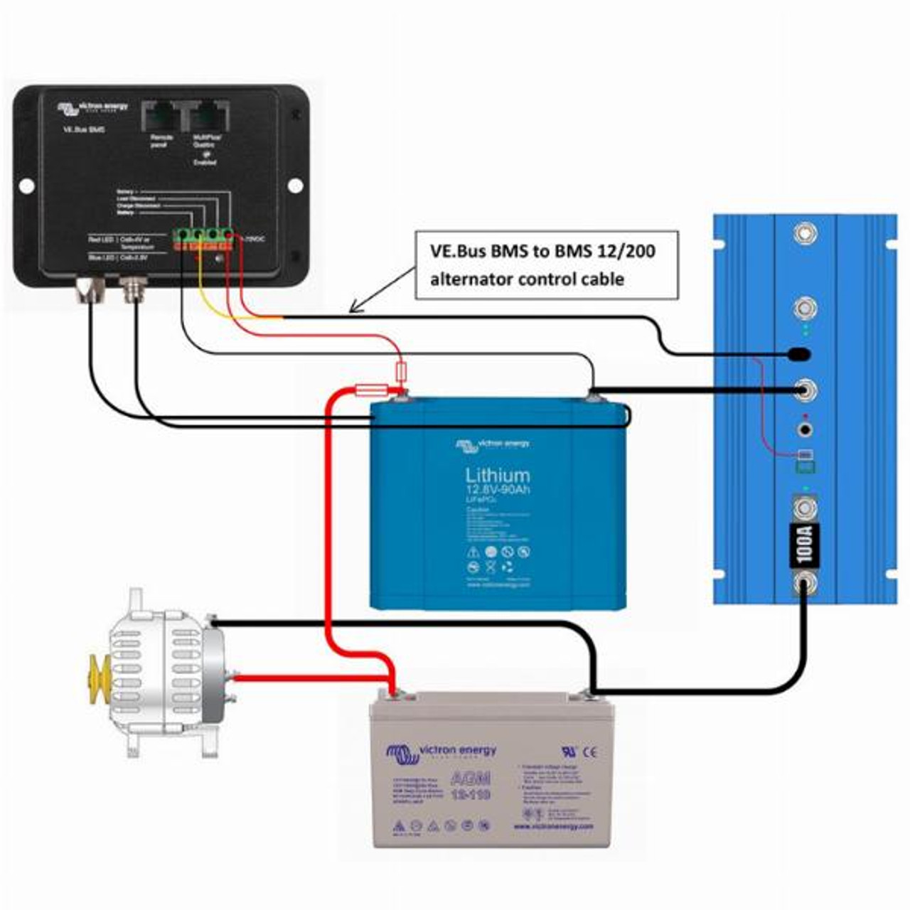 Victron VE.Can to CAN-bus BMS Cable - TYPE B (ASS030720018 ASS030720050) | Boat Warehouse Australia