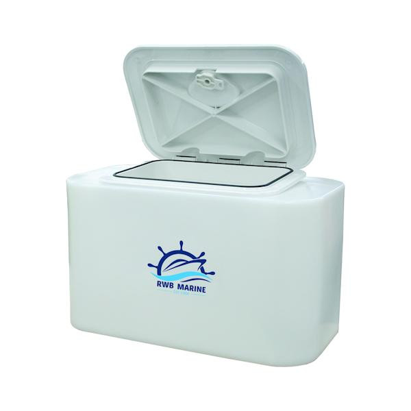 Live Bait Tank Full Kit with Hatch Livewell for Boats Fishing, 30L ...