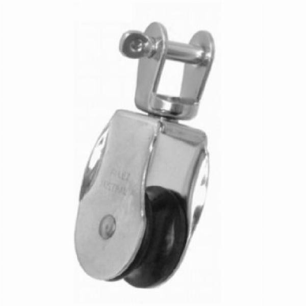 Riley Rope Pulley Block - Swivel 25mm x 13mm Acetal Resin Sheave in ...