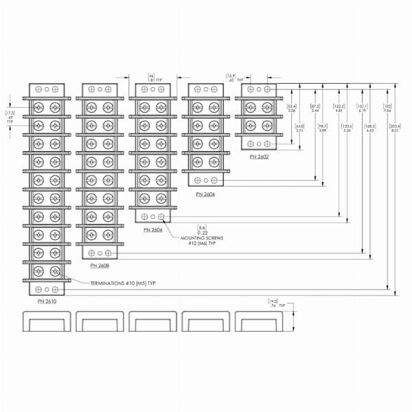 Blue Sea Terminal Block Jumper for 65A Terminal Blocks (9216) | Boat ...