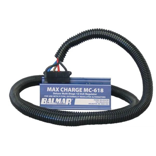 Balmar Regulator MC618 Multi-Stage, 12V with Harness (B-MC-618-H ...