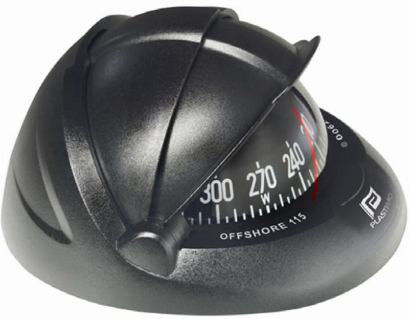 Plastimo Compasses - Offshore 105 Powerboat Flush Mount Black | The ...