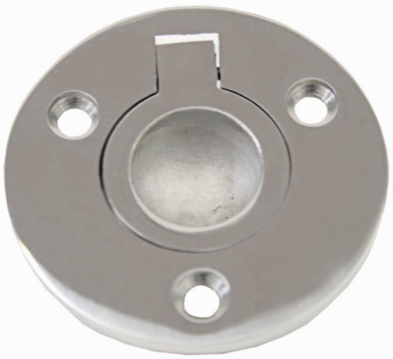 Stainless Steel Round Flush Pull Catch | Boat Warehouse