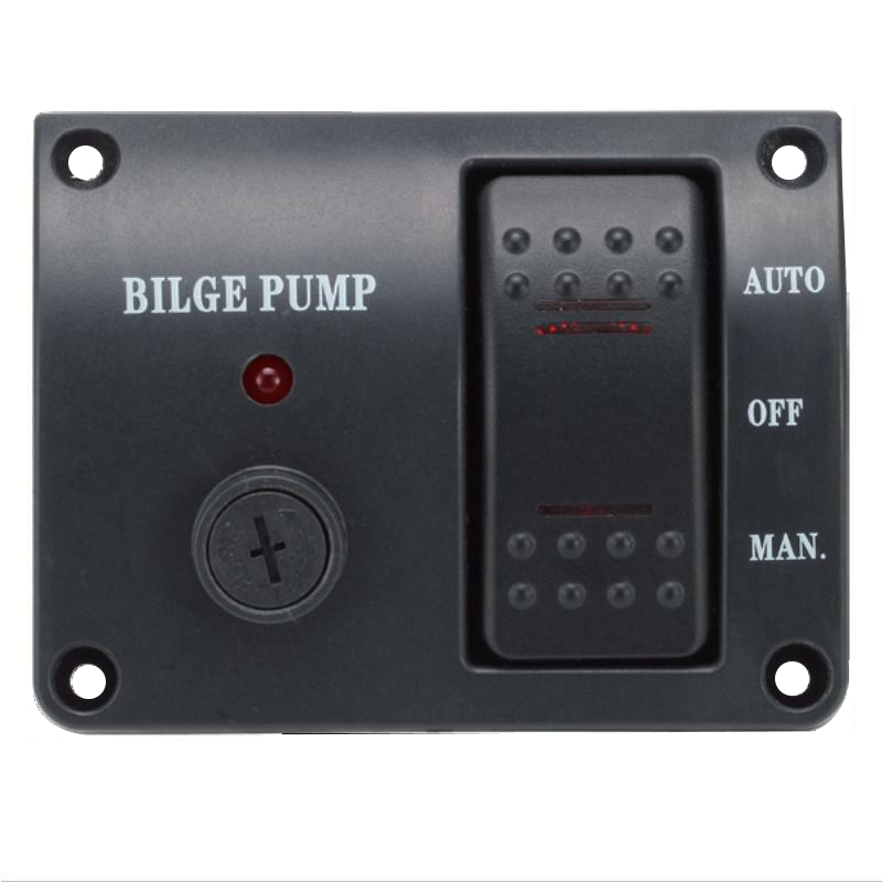 Jabsco Bilge Pump Control Panel (RWB2108) | Boat Warehouse