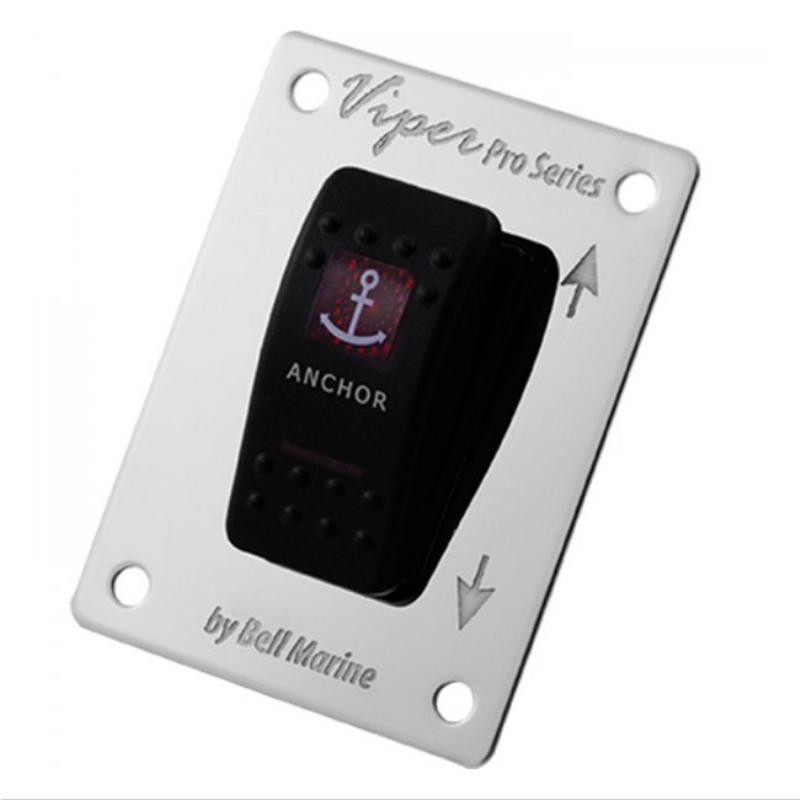 Viper Pro Series Led Anchor Switch & Stainless Steel Face Plate (30017 ...