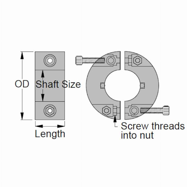 Saltwater Boat Anode C2 7/8 Inch Shaft Zinc Anode - Donut Style For ...