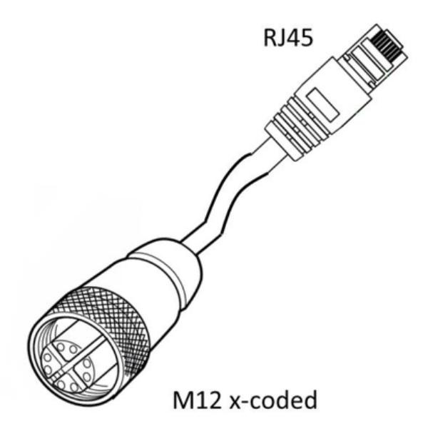 Raymarine M12X-RJ45 Cable 5M (A80352) | Boat Warehouse Australia
