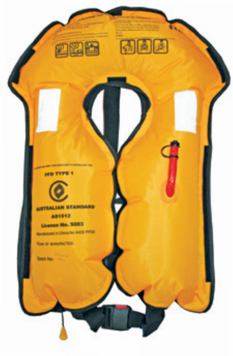 Axis Inflatable - Approved Ocean 150 Life Jacket - Automatic Full ...
