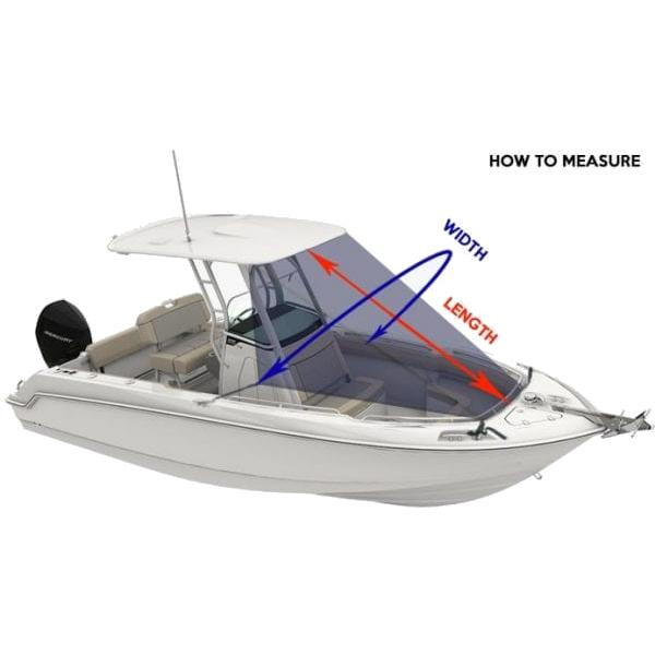 Oceansouth T-Top Shade Extender - Grey (MA049-1G MA049-2G) | Boat ...