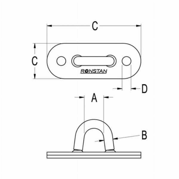 Rigging Accessories - Pad Eyes - Page 1 - The Boat Warehouse