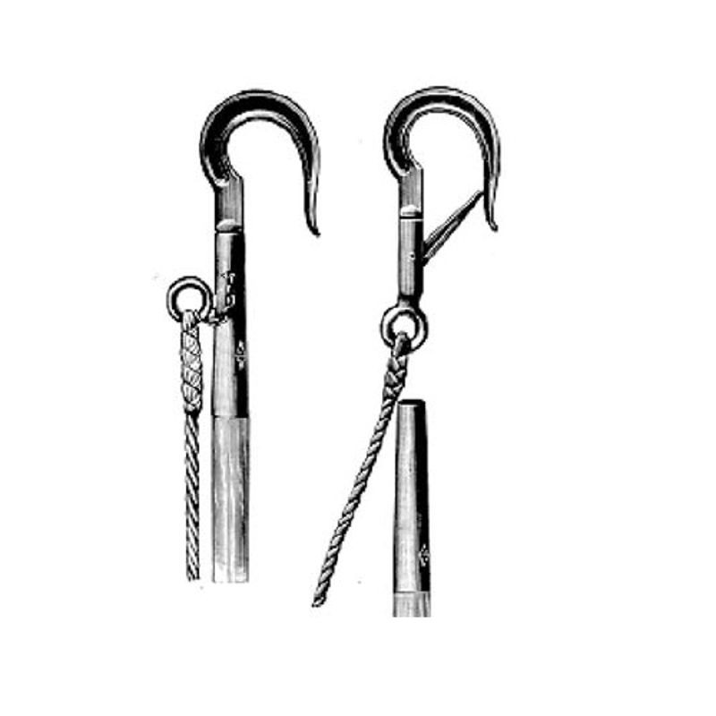 Davey Bronze Boat Hook - Detachable