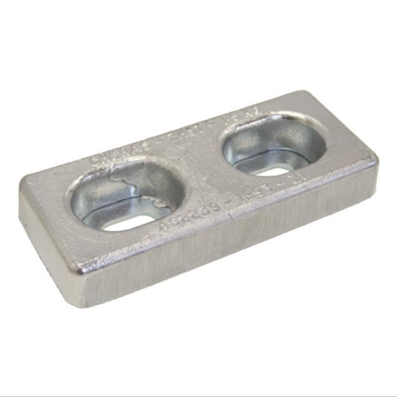 RWB Marine Zinc Slotted Anodes - Rectangle (RWB3344) | Boat Warehouse