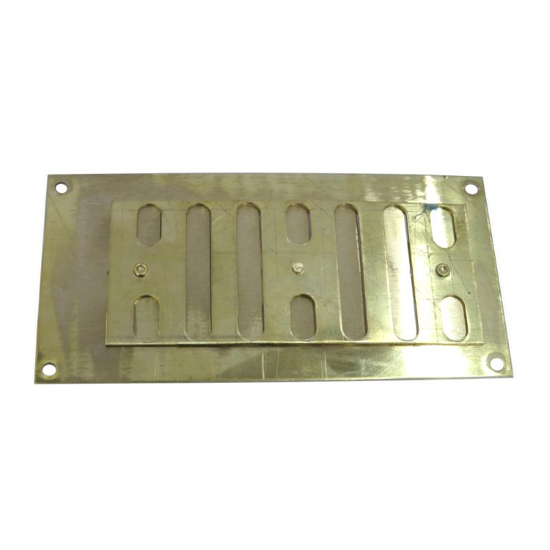 Davey and Company Brass Round Hit & Miss Vent - Slide (022650 022653 ...