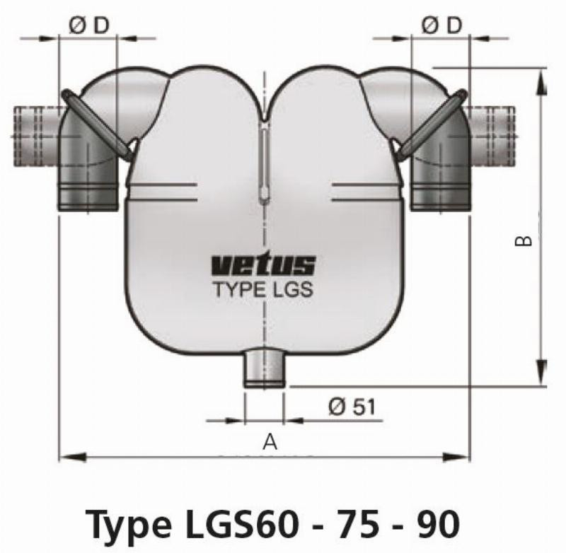 Exhaust Gas / Water Separators | Boat Warehouse Australia