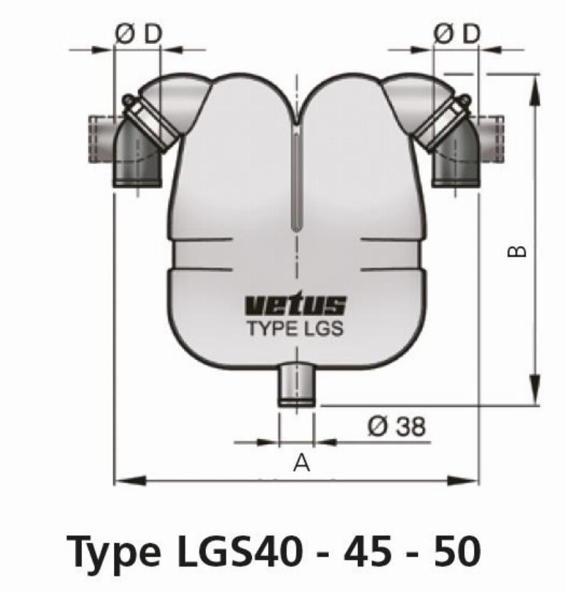 Exhaust Gas / Water Separators | Boat Warehouse Australia