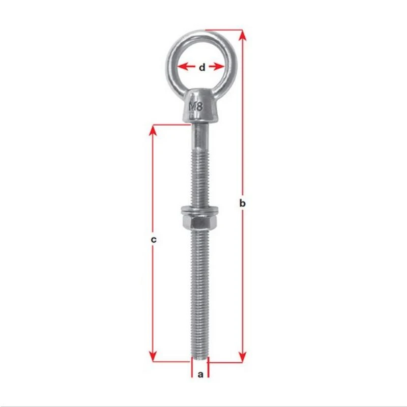 Stainless Steel Eye Bolts With Nut And Washers - 316 Grade | Boat Warehouse