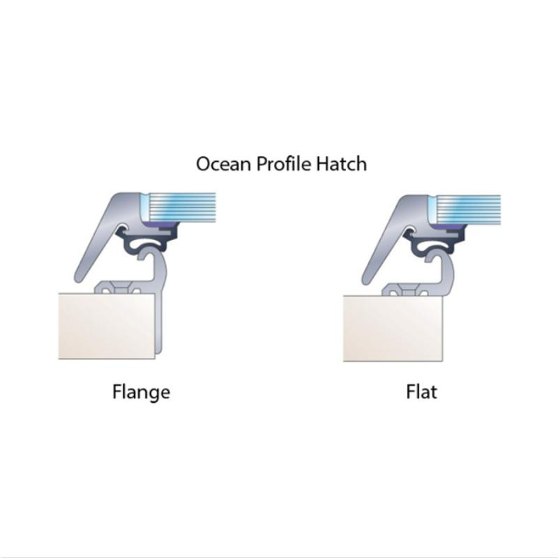 Lewmar Hatches - Ocean Range with Flat Base (170114 170116 170118 ...