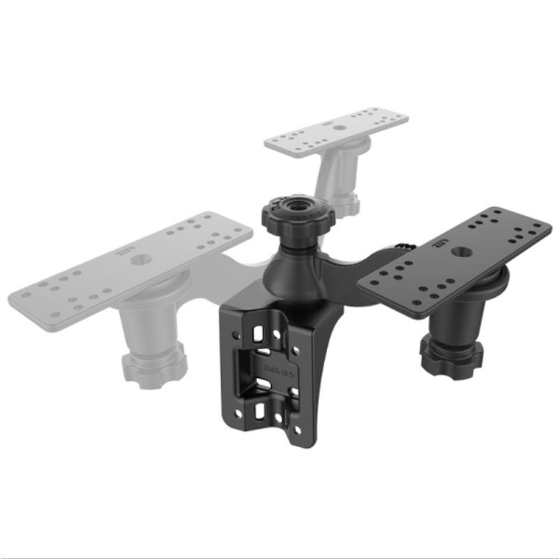 Ram Mounts Vertical 12" Swing Arm Mount for Fishfinders & Plotters ...